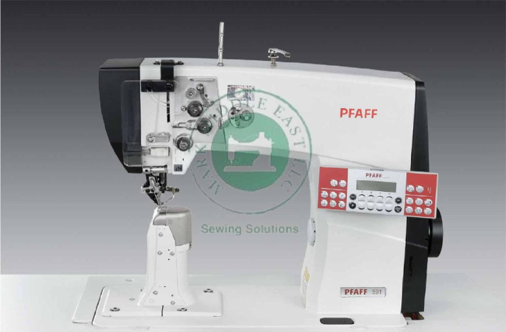 PFAFF 591 INDUSTRIAL POST BED MACHINE